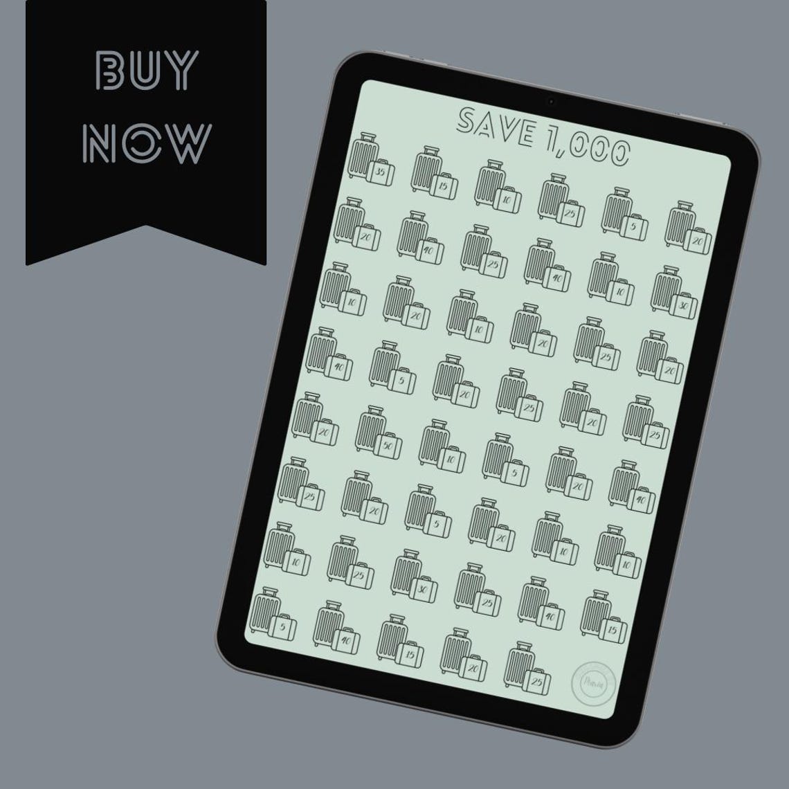 Printable Travel Savings Tracker | Save 1000 for Your Next Trip ...