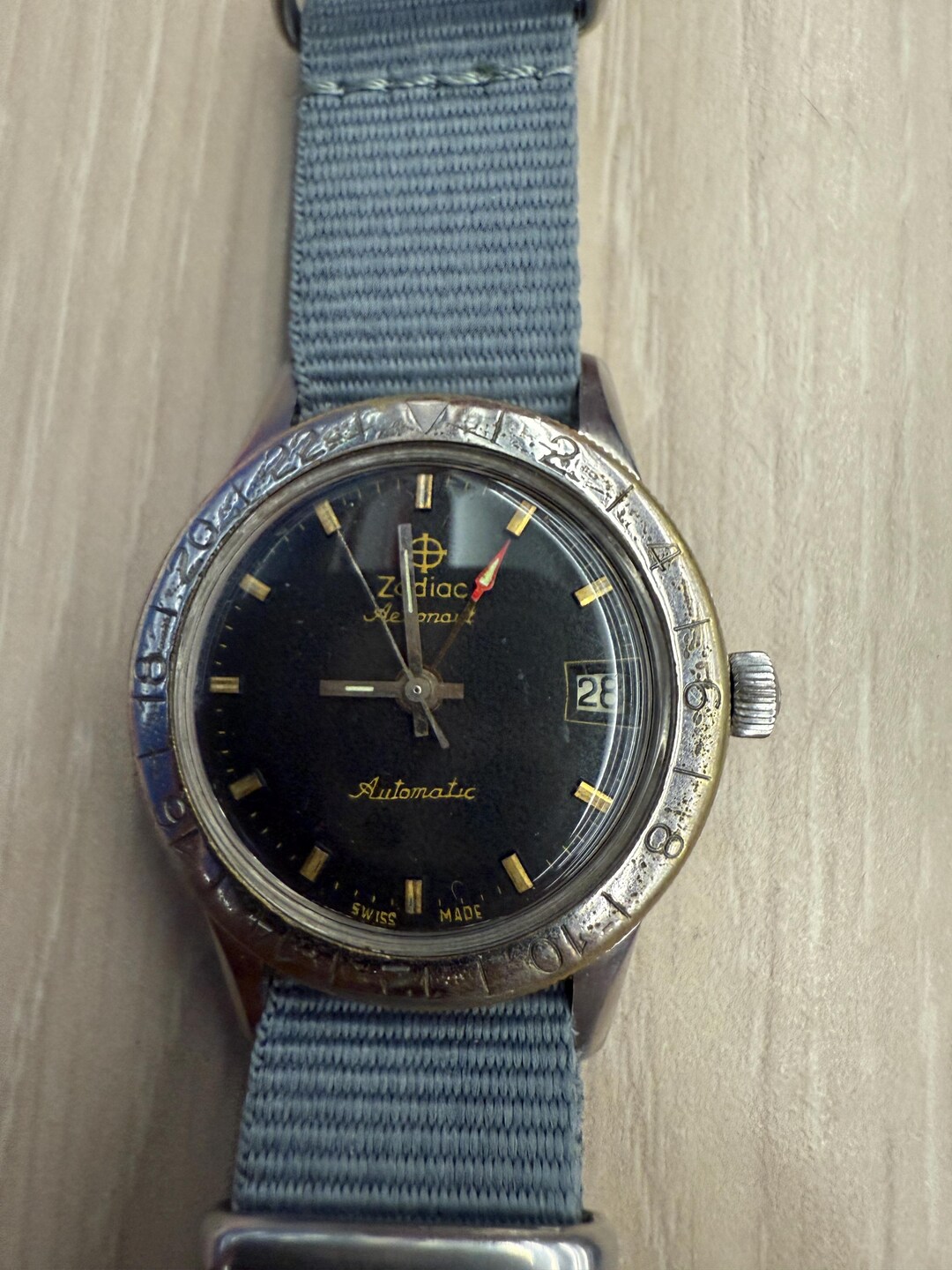 Vintage Zodiac Aeronaut GMT V1 Men's Watch - Etsy