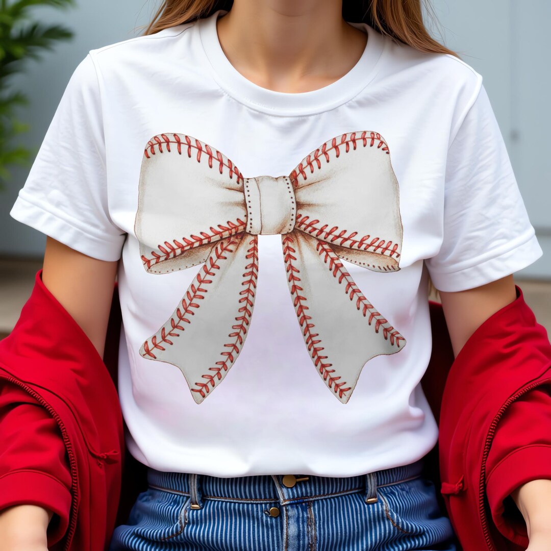 Baseball Png, Baseball Coquette Bow Png, Coquette Sports Bow PNG ...