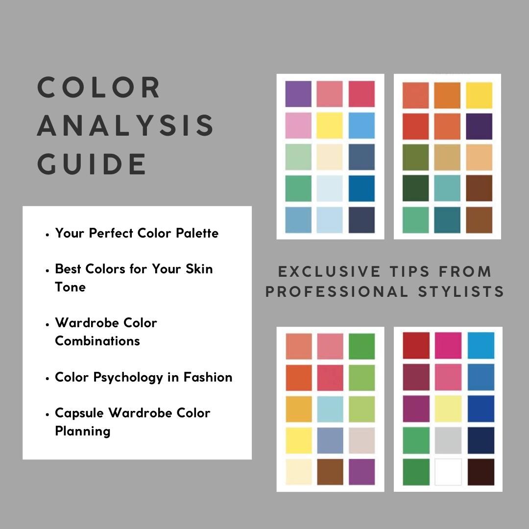Personal Color Guide | Capsule Wardrobe Color System | Fashion Color ...