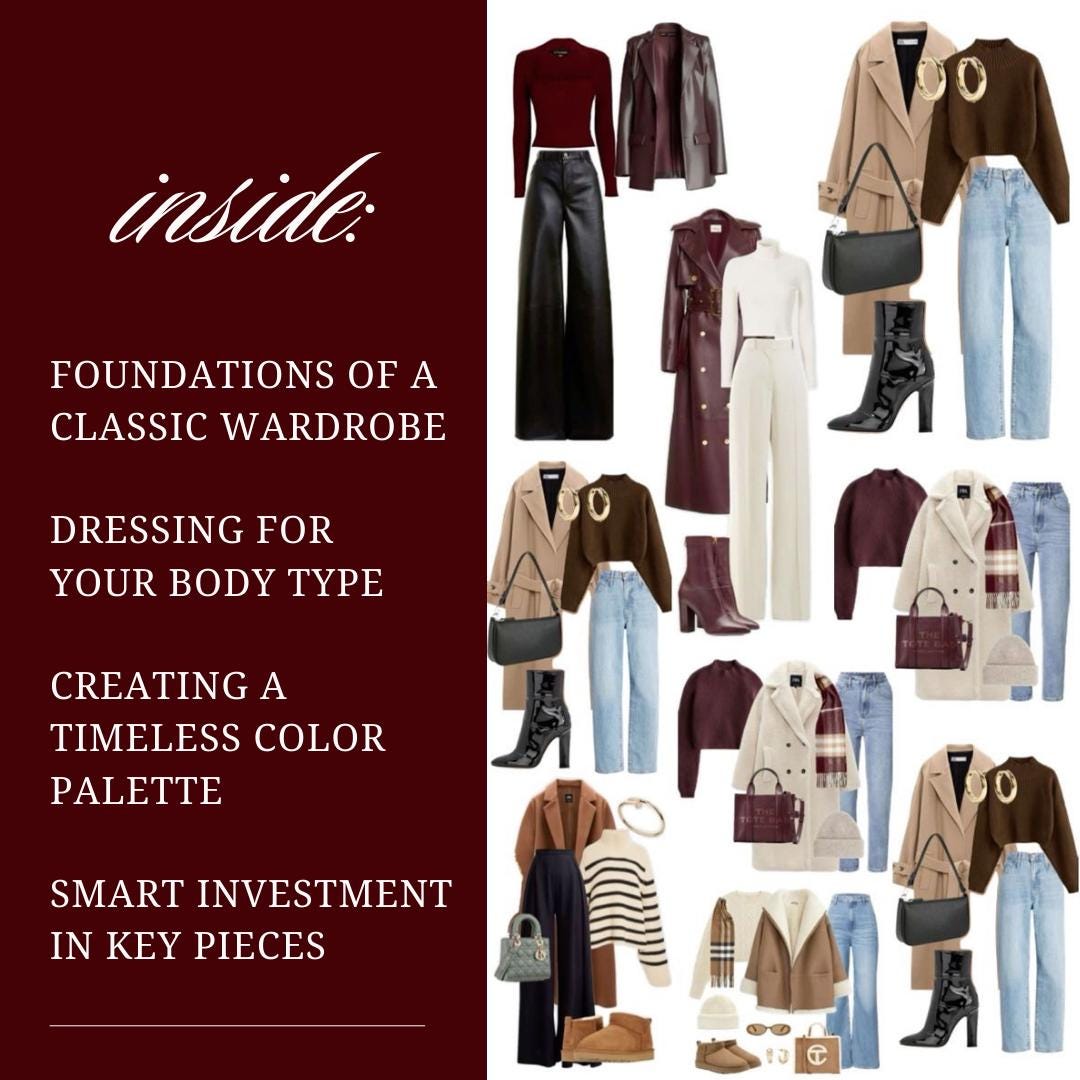 Minimalist Wardrobe Guide How to Dress Elegantly on a Budget Digital ...