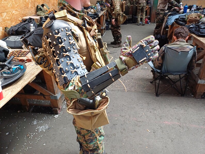 Airsoft | Cosplay | Tactical Shoulder Armor – Customizable Samurai ...