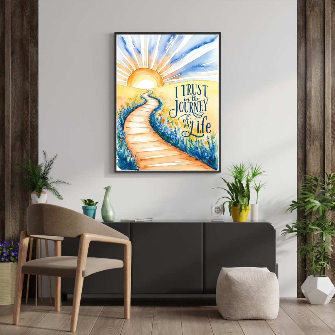 Printable Mindfulness Affirmations Wall Art | Positive Thinking ...
