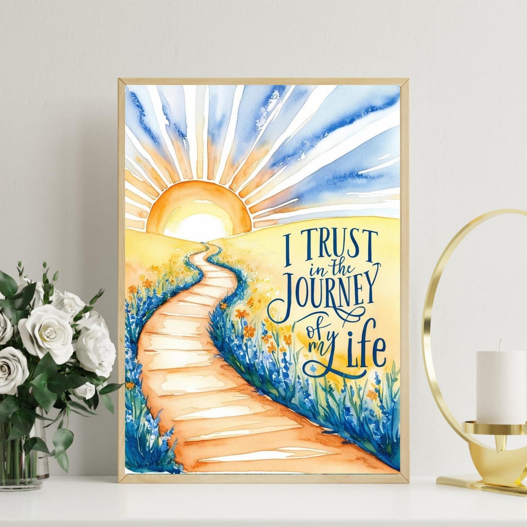Printable Mindfulness Affirmations Wall Art | Positive Thinking ...