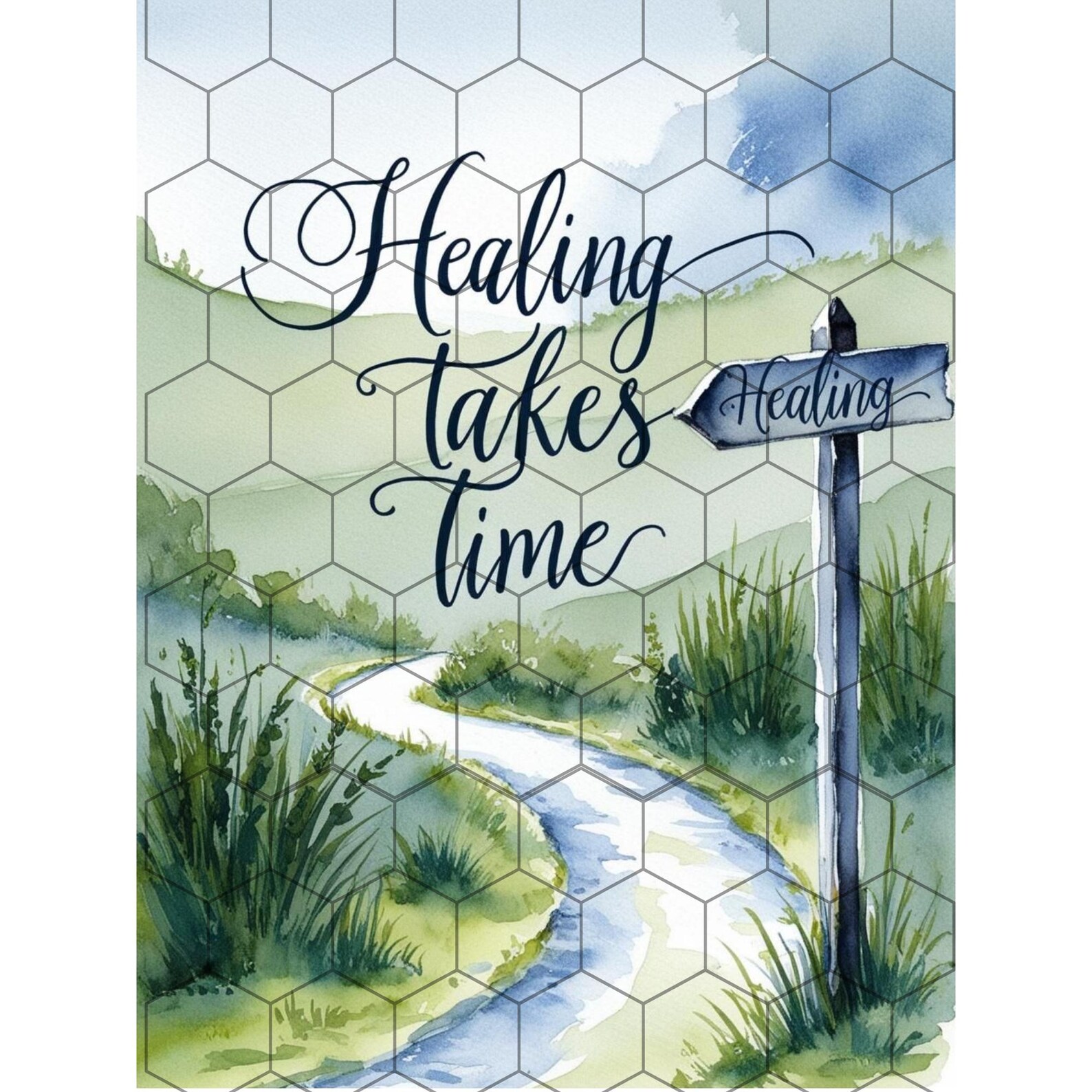 Calming Therapy Office Decor Set of 3 Wall Art | Mindfulness Print ...