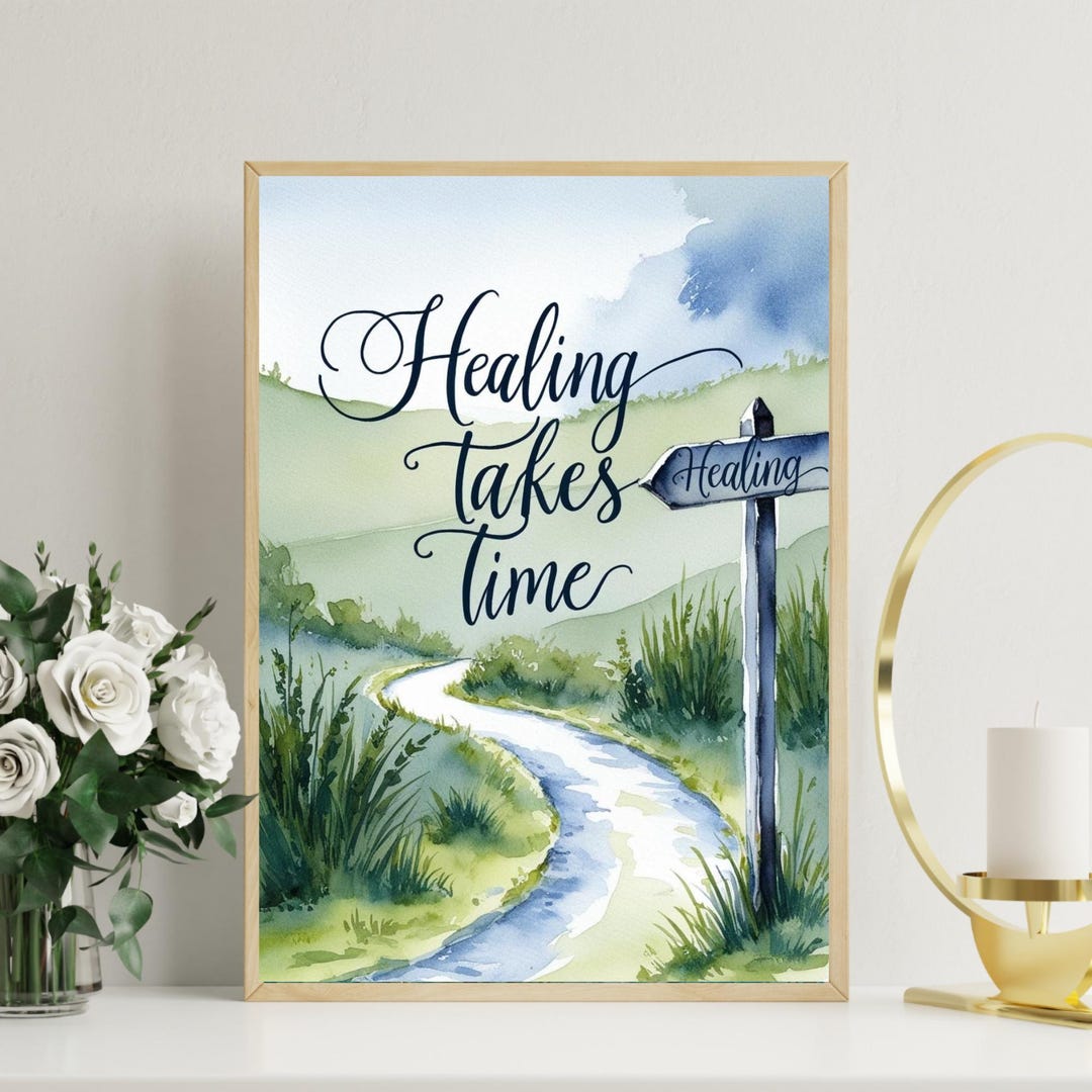 Healing Therapy Office Decor | Printable Inspirational Quote Wall Art ...