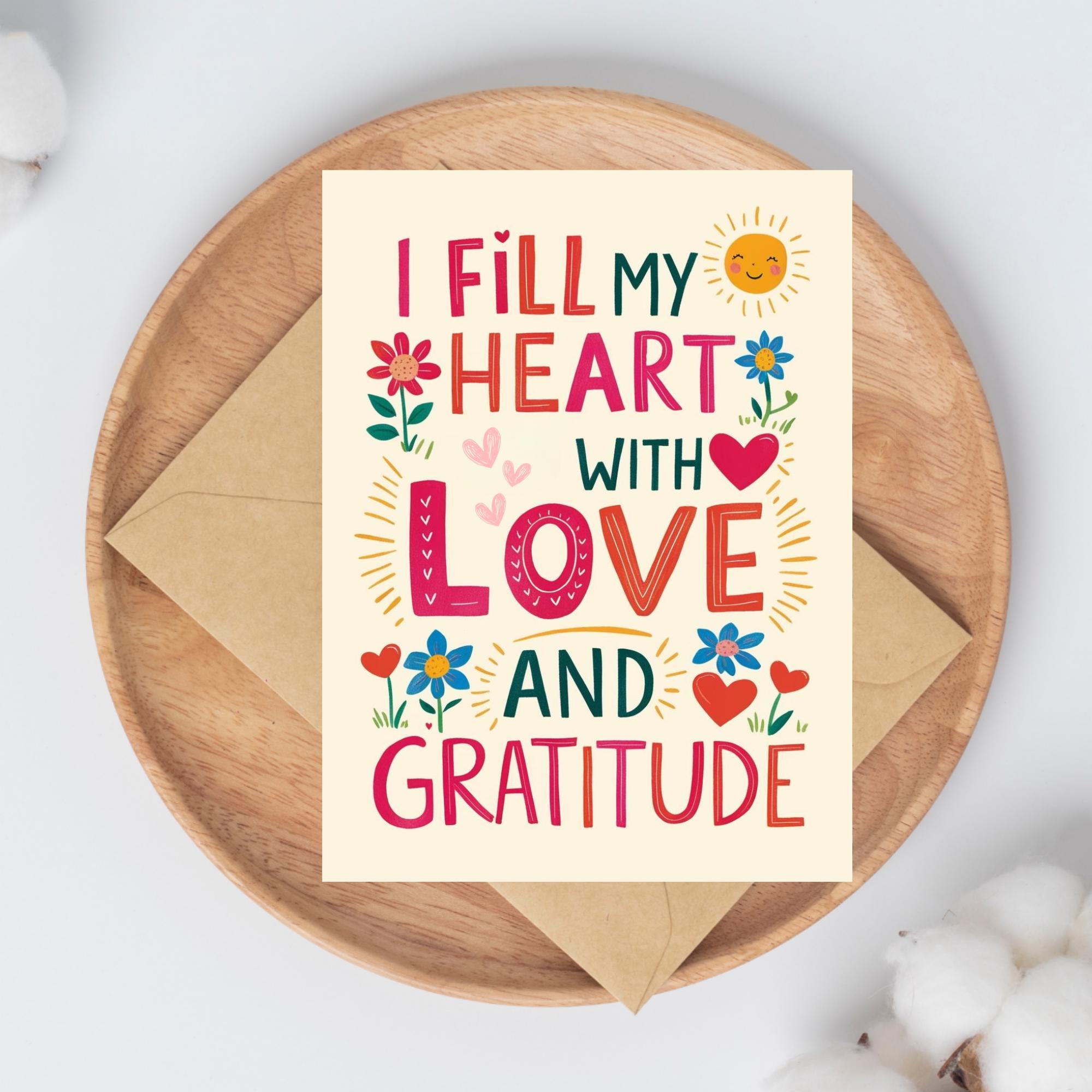 Gratitude Affirmations for Children | Daily Mindfulness Affirmations ...