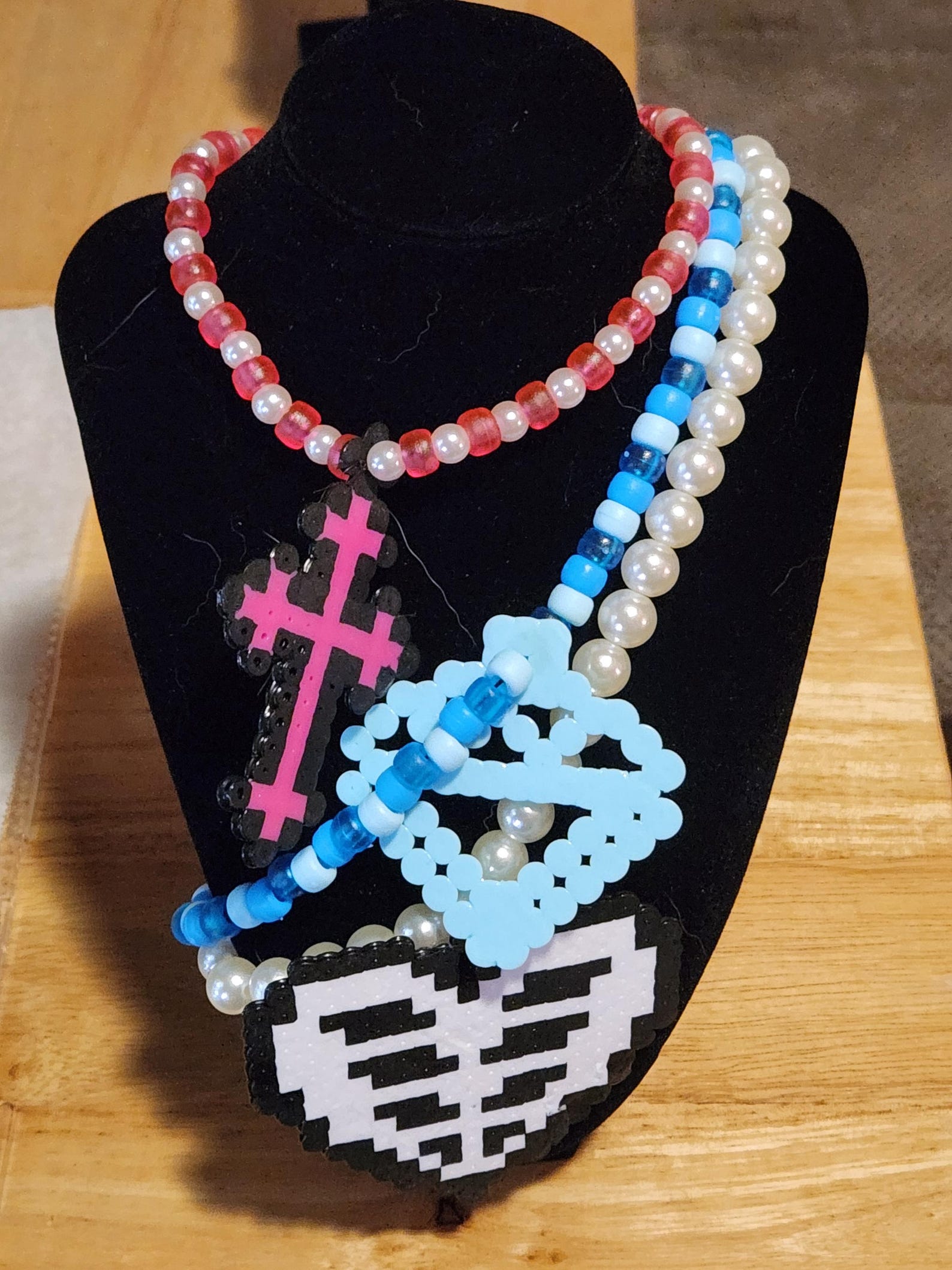 Personalized and Pre-made Kandi Necklaces - Etsy