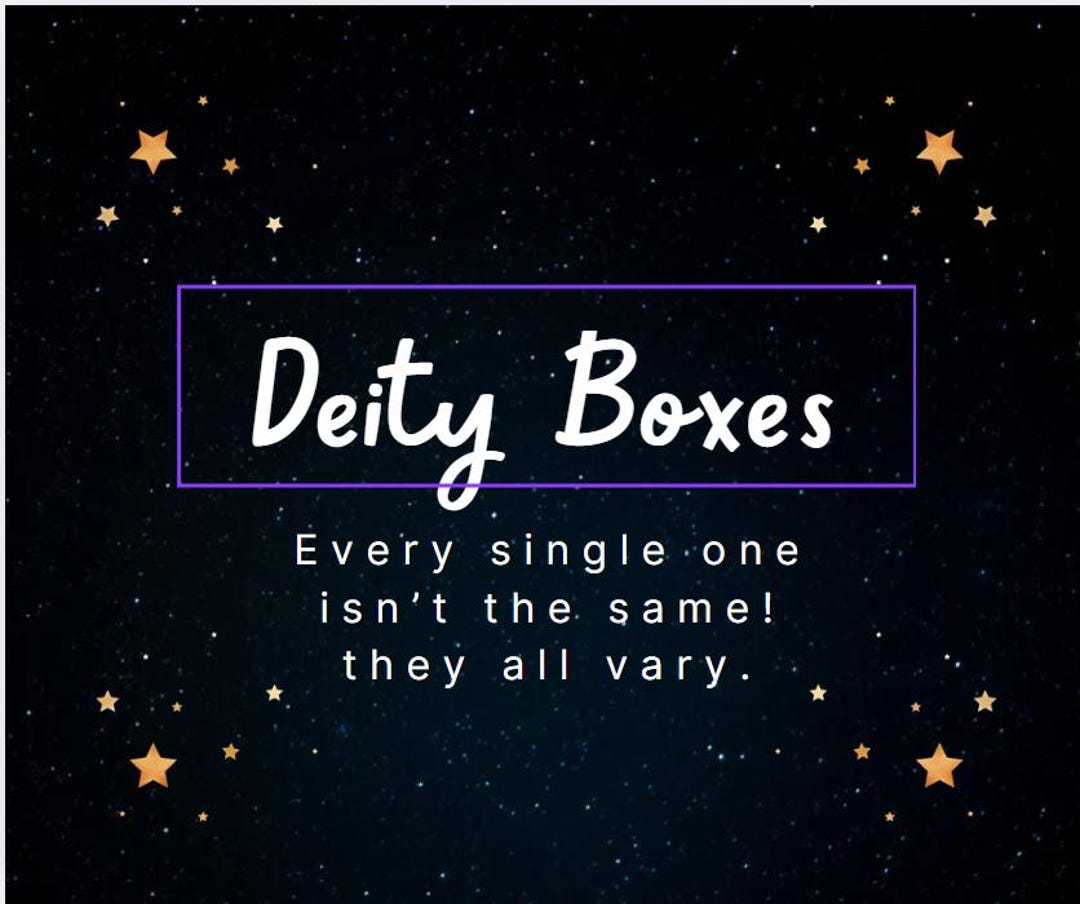 Deity Themed Mystery Boxes!! - Etsy
