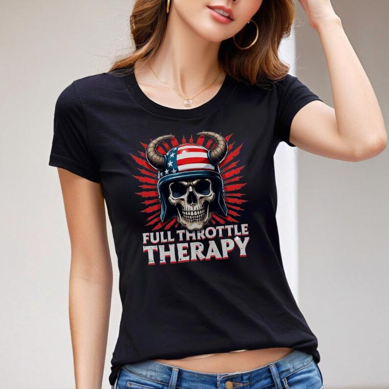 Full Throttle Svg Png Motorcycle SVG Biker T-shirt Graphics Cricut ...