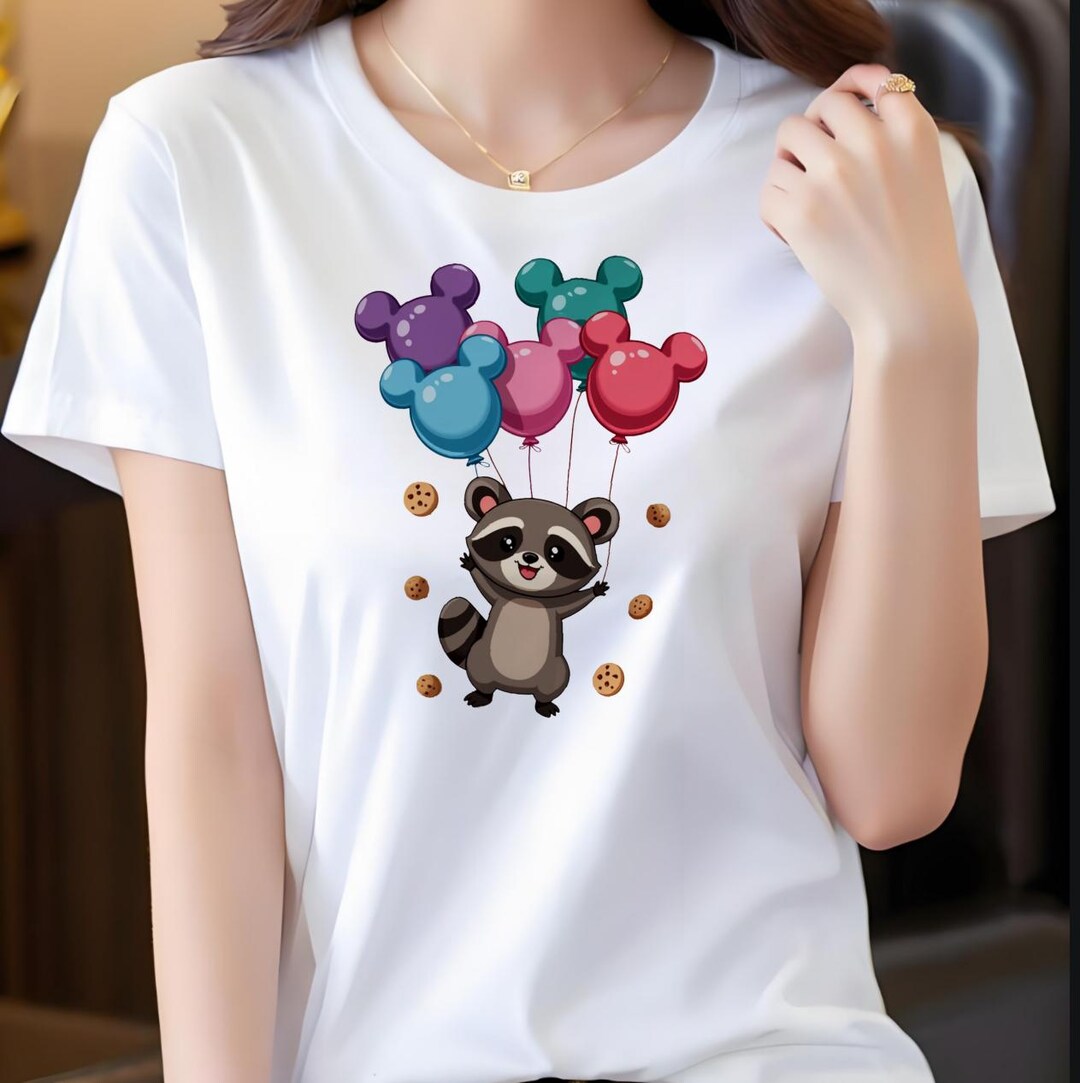 Pocahontas Meeko Raccoon Mickey Balloons Shirt Disney Design Png Magic ...