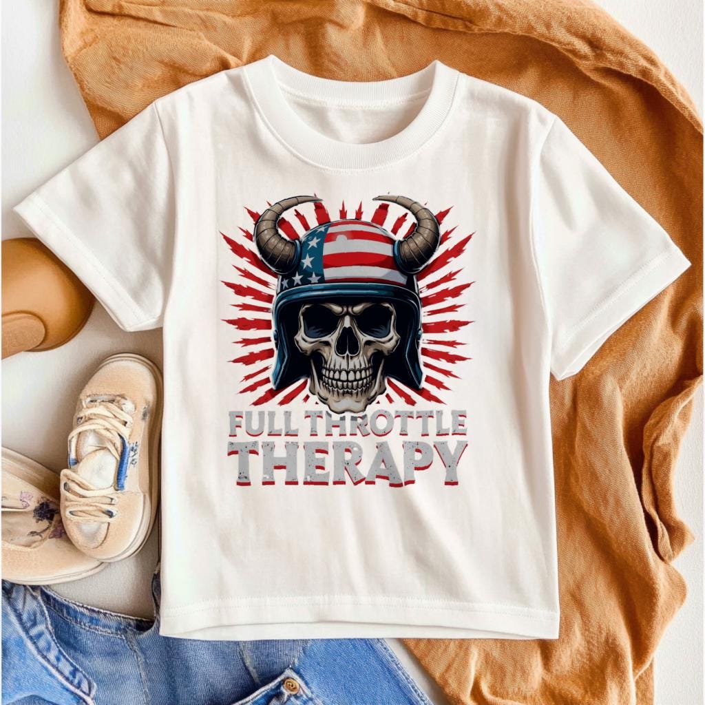 Full Throttle Svg Png Motorcycle SVG Biker T-shirt Graphics Cricut ...