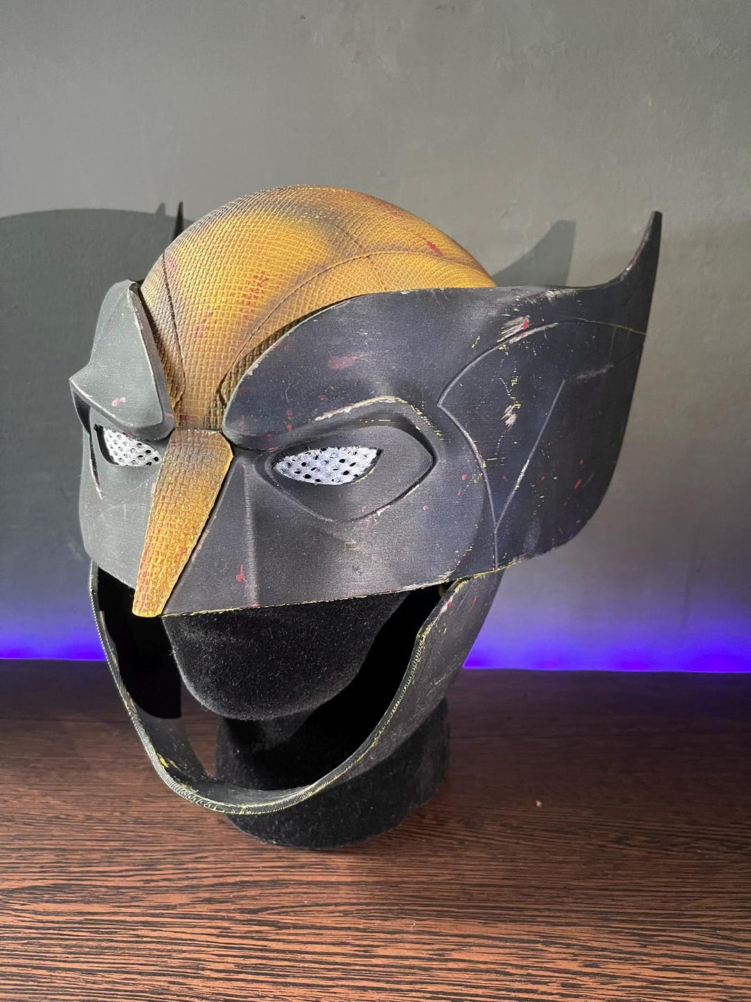 Wolverine Cosplay Mask 3D Printed and Finished - Etsy