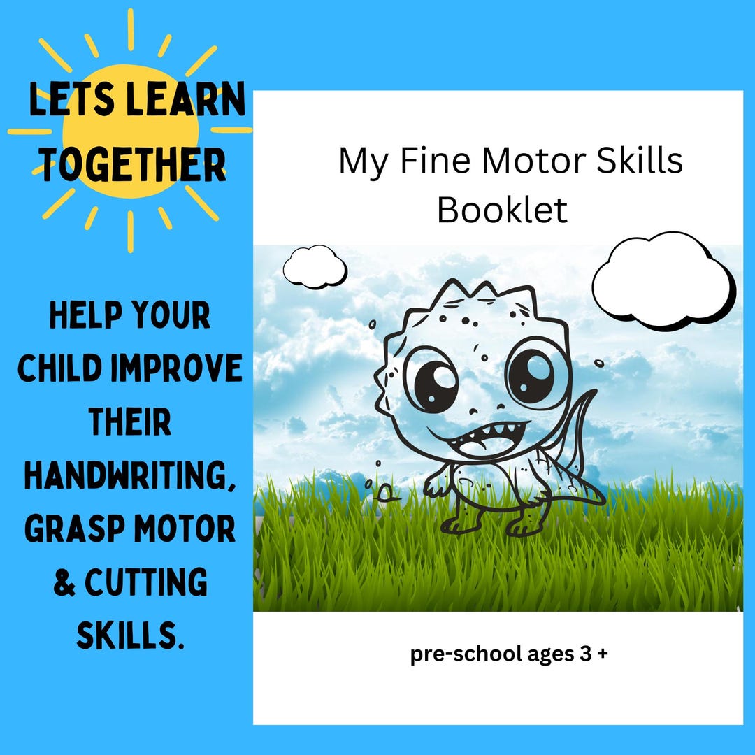 Fine Motor Skills Resource Booklet for Kids & Adults | Sen-friendly ...
