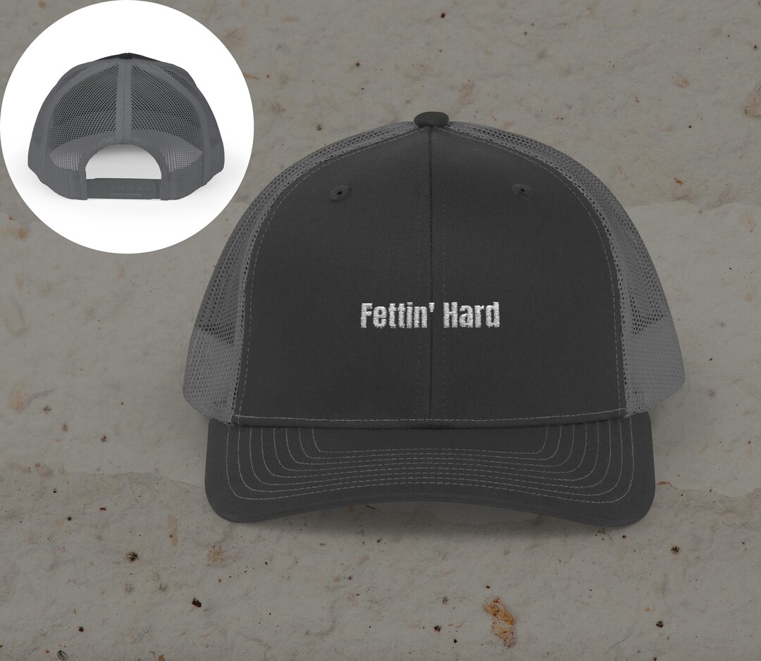 Fettin Hard Embroidered/dtg Soca-inspired Hat Bucket Hat, Distressed ...