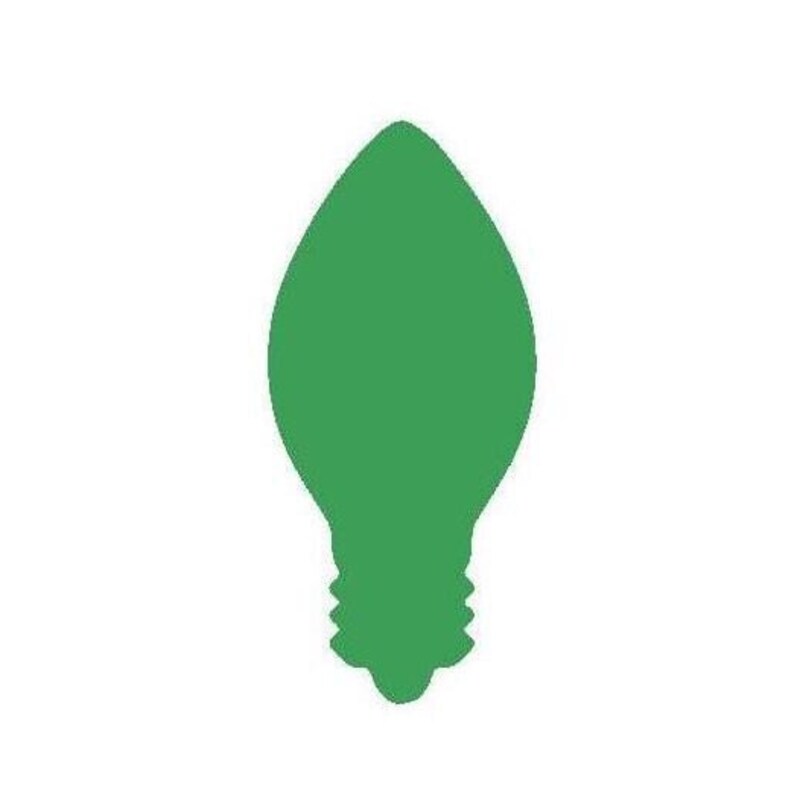 Light Bulb Paper Cutout - Etsy