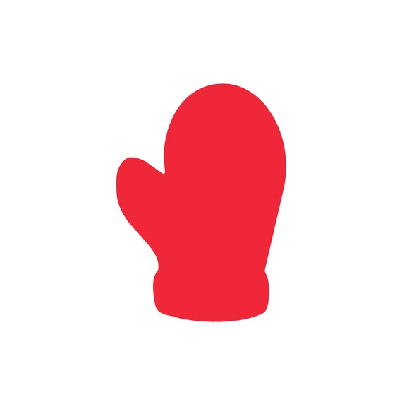 20 Pack Paper Mitten Shapes Mitten Cutouts Die Cut Mitten | Etsy