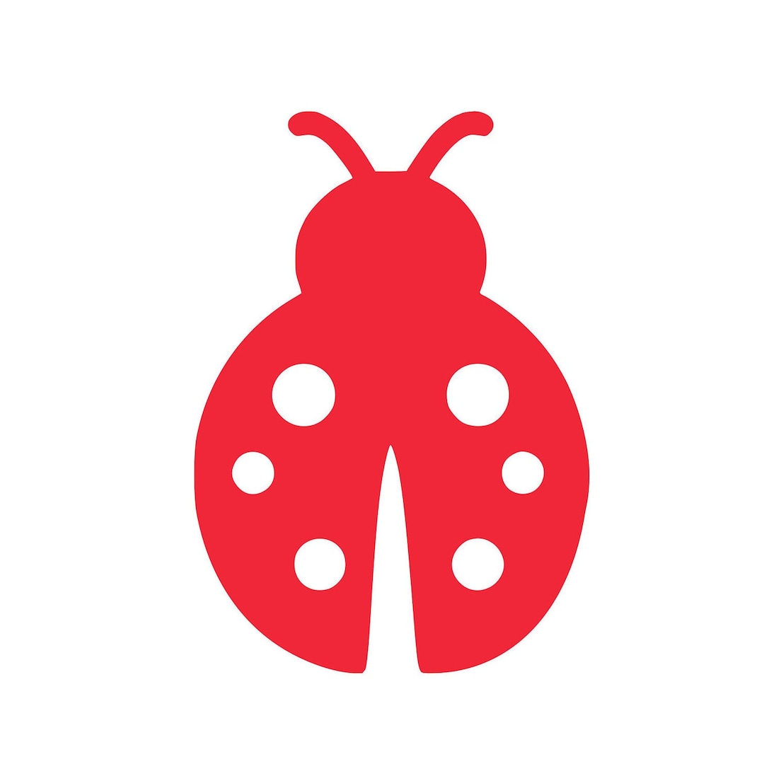 Paper Ladybug Cutouts: 20 Pack Die Cut Shapes for DIY Crafts - Etsy