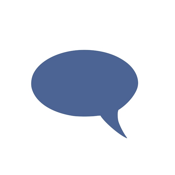 Text Bubble - Etsy