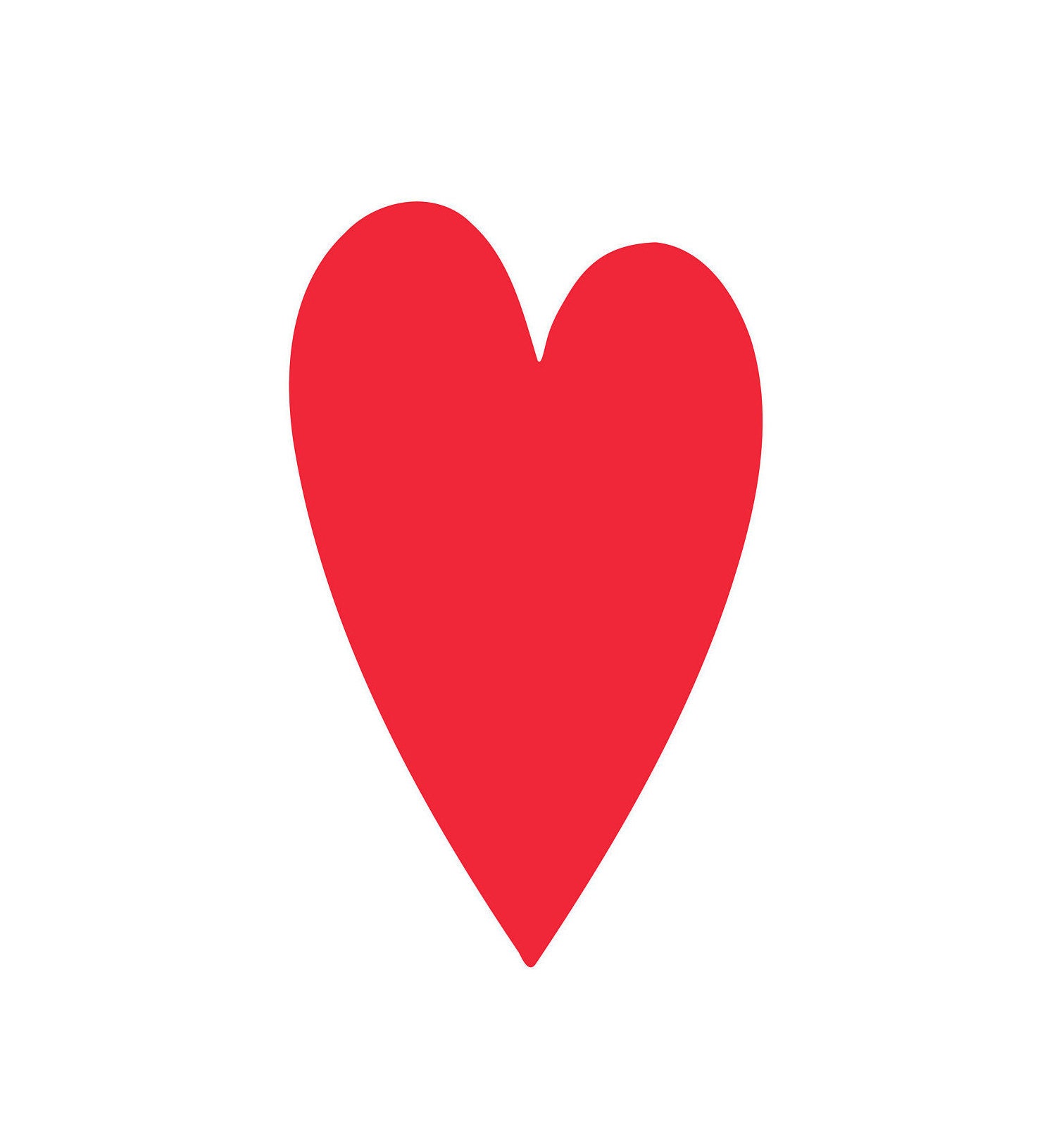 20 Pack Paper Primitive Heart Shapes Primitive Heart | Etsy