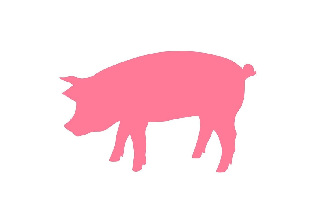 20 Pack - Paper Pig Shapes Die Cuts Pig Hog Cutouts Barnyard Animal ...