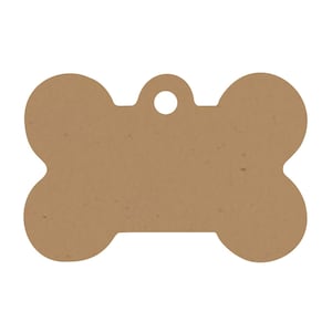 20 Pack Blank Paper Dog Bone Gift Tags: DIY Craft Supplies - Etsy