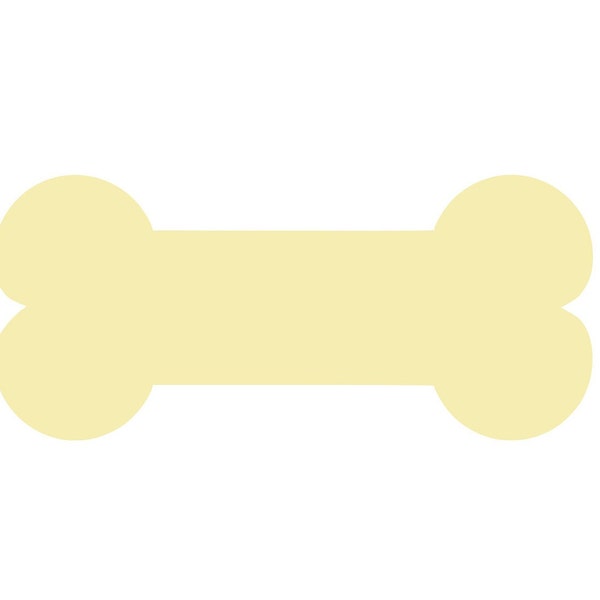 Dog Bone Cutout - Etsy