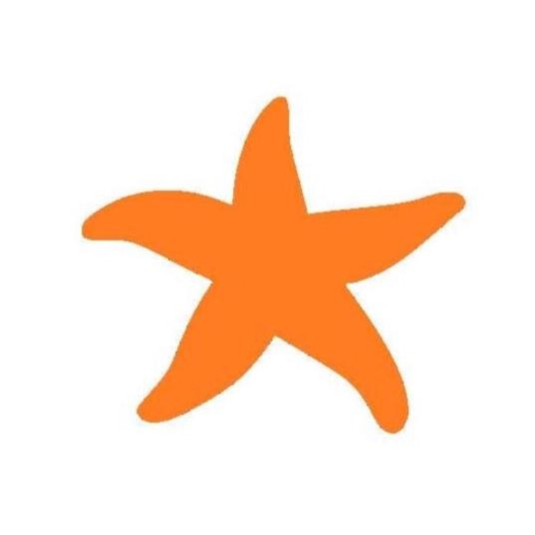 Paper Starfish Die Cuts: 20 Pack, DIY Craft Shapes - Etsy