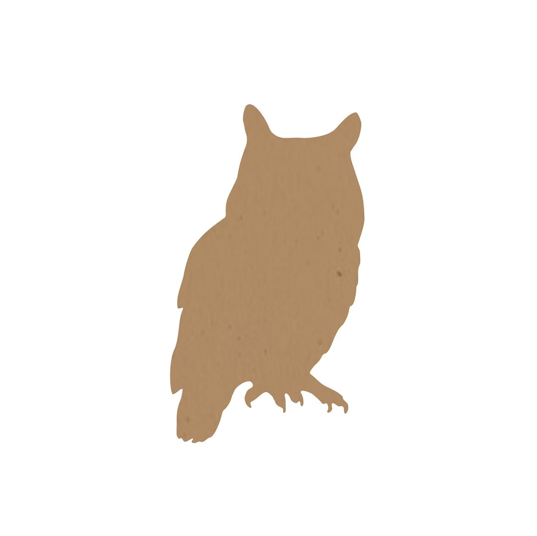 20 Pack - Paper Owl Shape Cutout Die Cut Woodland Animal Bird Halloween ...