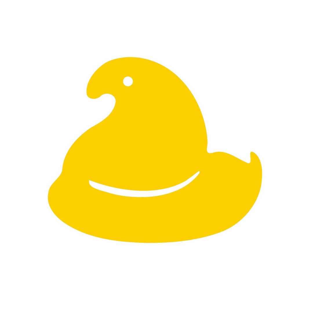 20 Pack - Paper Chick Peep Shapes Die Cuts Easter Chick Cutouts ...