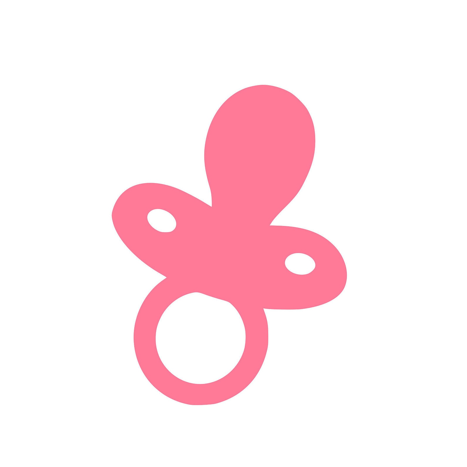 20 Pack Paper Pacifier Cutouts Baby Nuk Binky Shapes Baby - Etsy