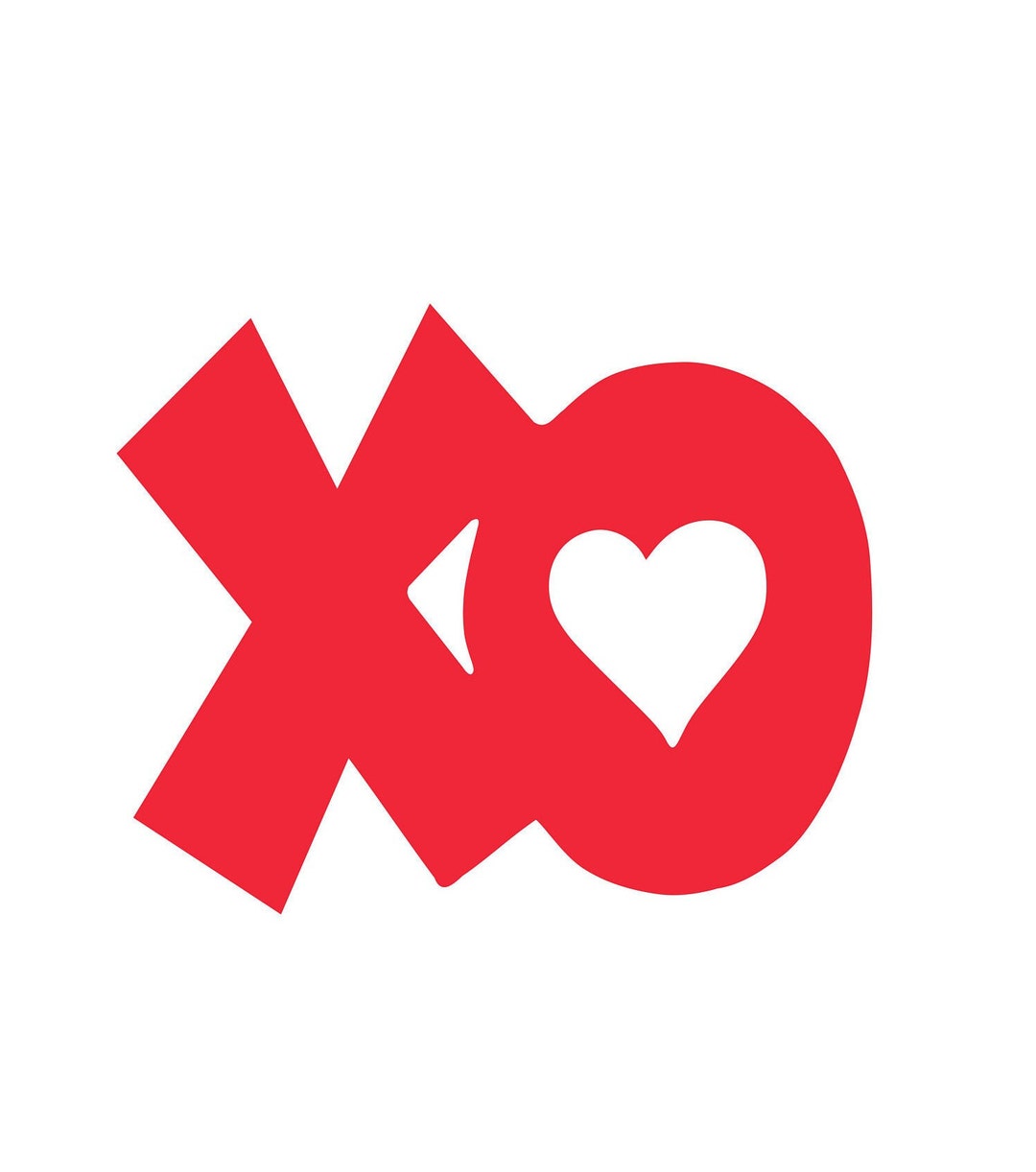 20 Paper Hugs & Kisses XO Cutouts: DIY Crafts, Scrapbooking - Etsy