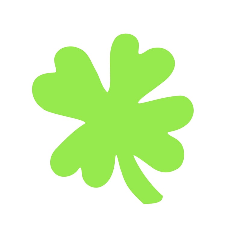 20 Pack Paper Shamrock Shapes Cutouts Die Cuts Shamrock St. - Etsy