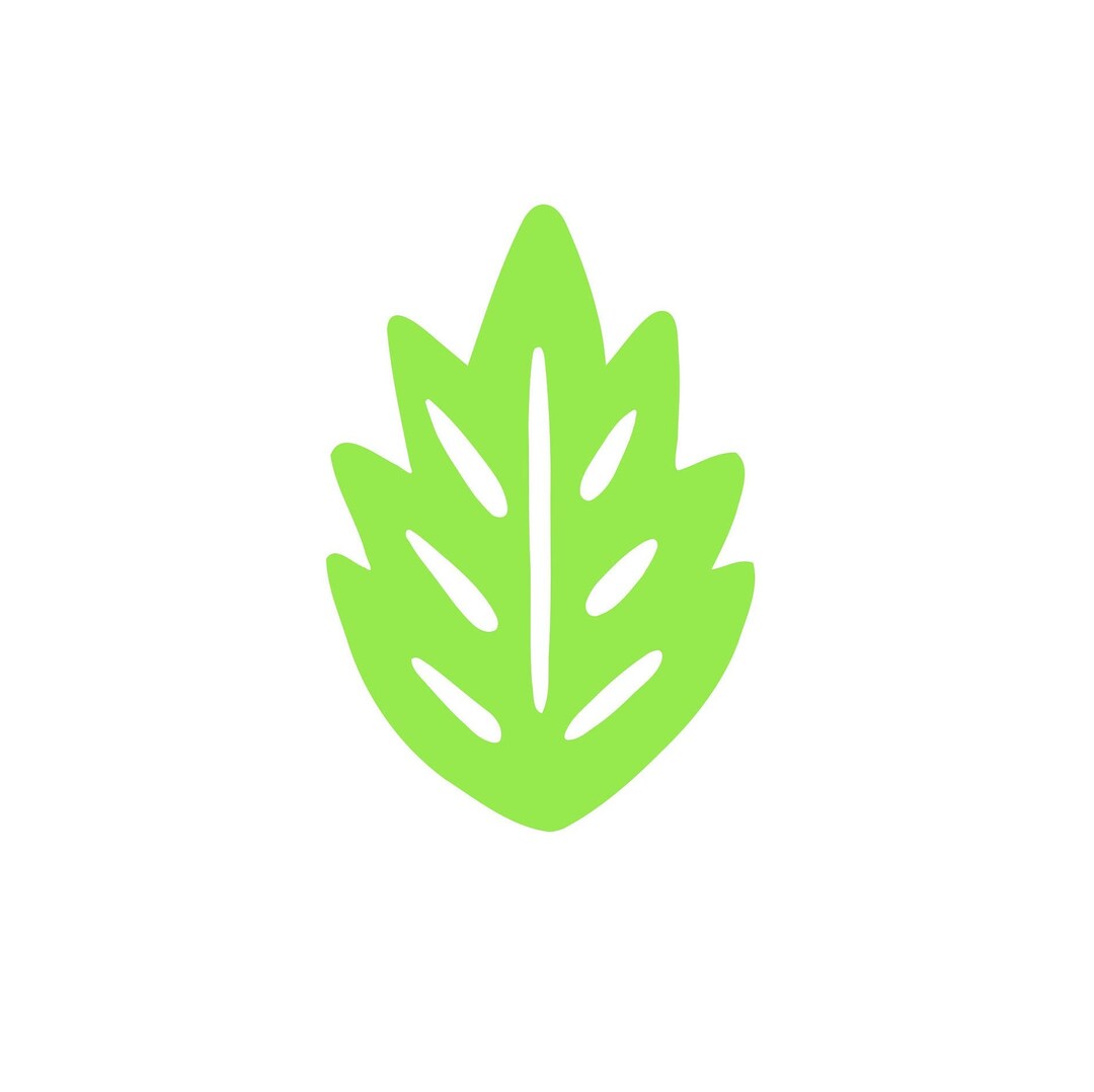 Tropical Paper Leaf Cutouts: DIY Craft Shapes, Scrapbook Decor (20 ...