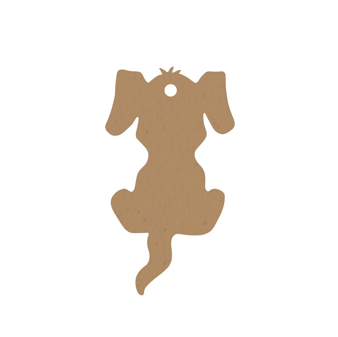 20 Pack - Paper Puppy Dog Tag Shapes Small Dog Tag Cutouts Die Cut Dog ...