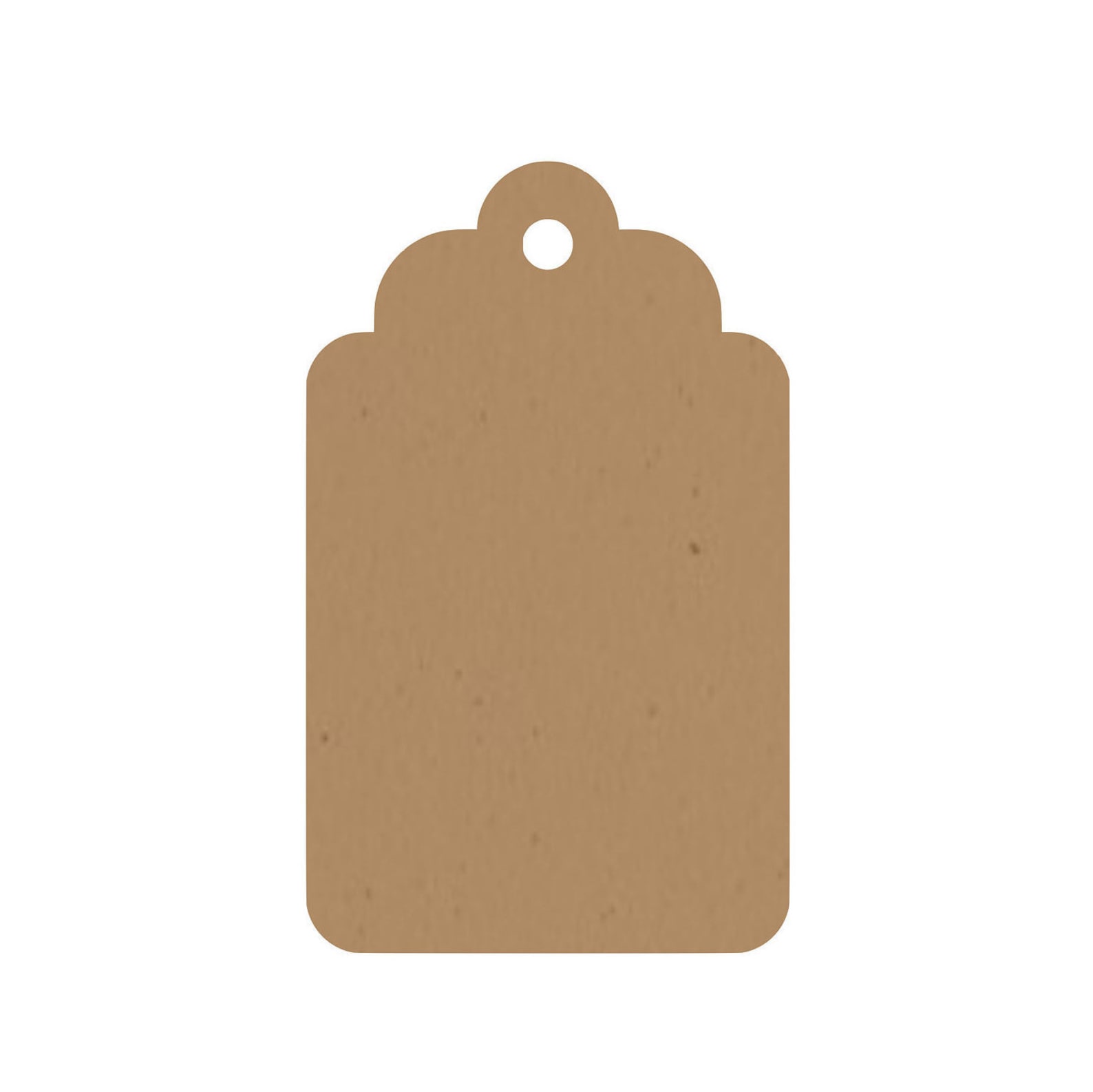 20 Pack Blank Paper Gift Tags: Die Cut Cardstock Labels - Etsy