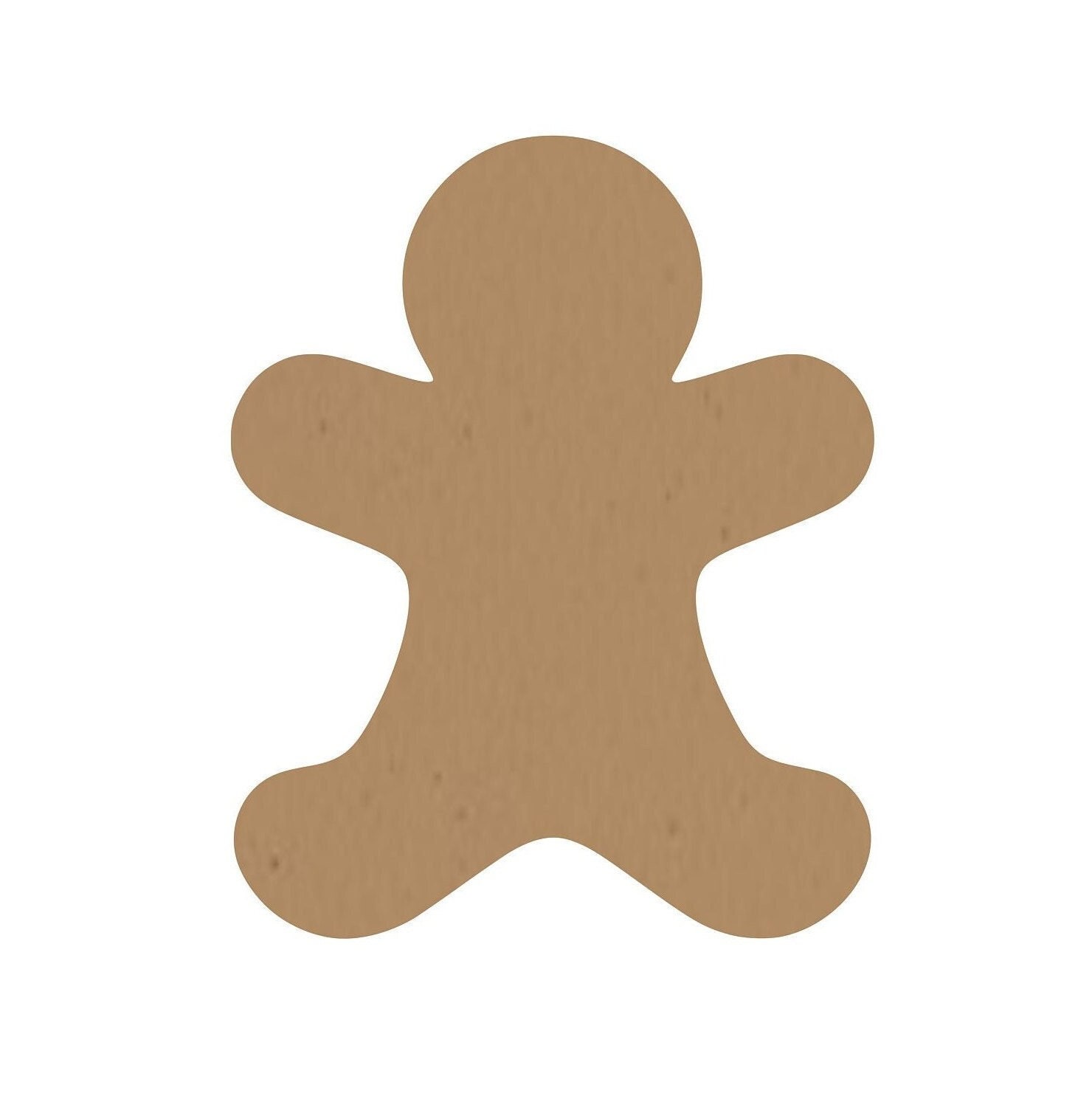 Paper Gingerbread Man Cutouts - Holiday DIY Craft Shapes (20) Pack - Etsy