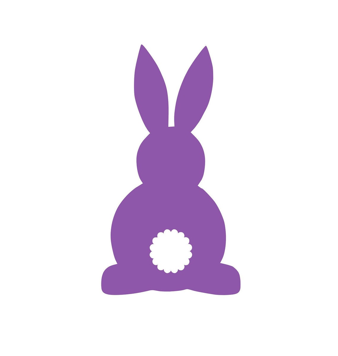 20 Pack Paper Rabbit Shapes Easter Bunny Cutouts Die Cut | Etsy