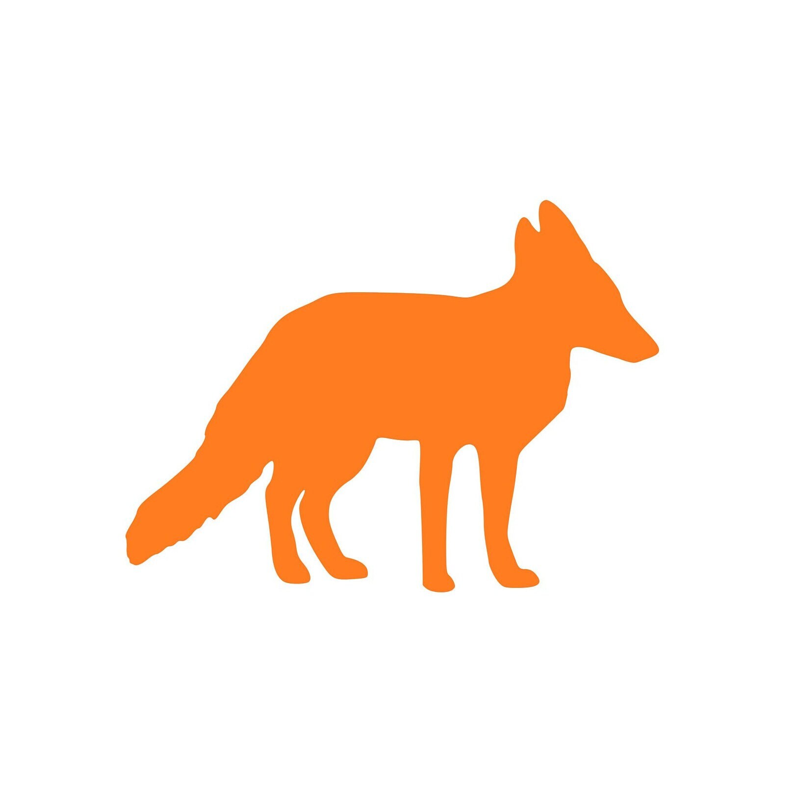 20 Pack Paper Fox Shapes Fox Cutouts Die Cuts Woodland | Etsy