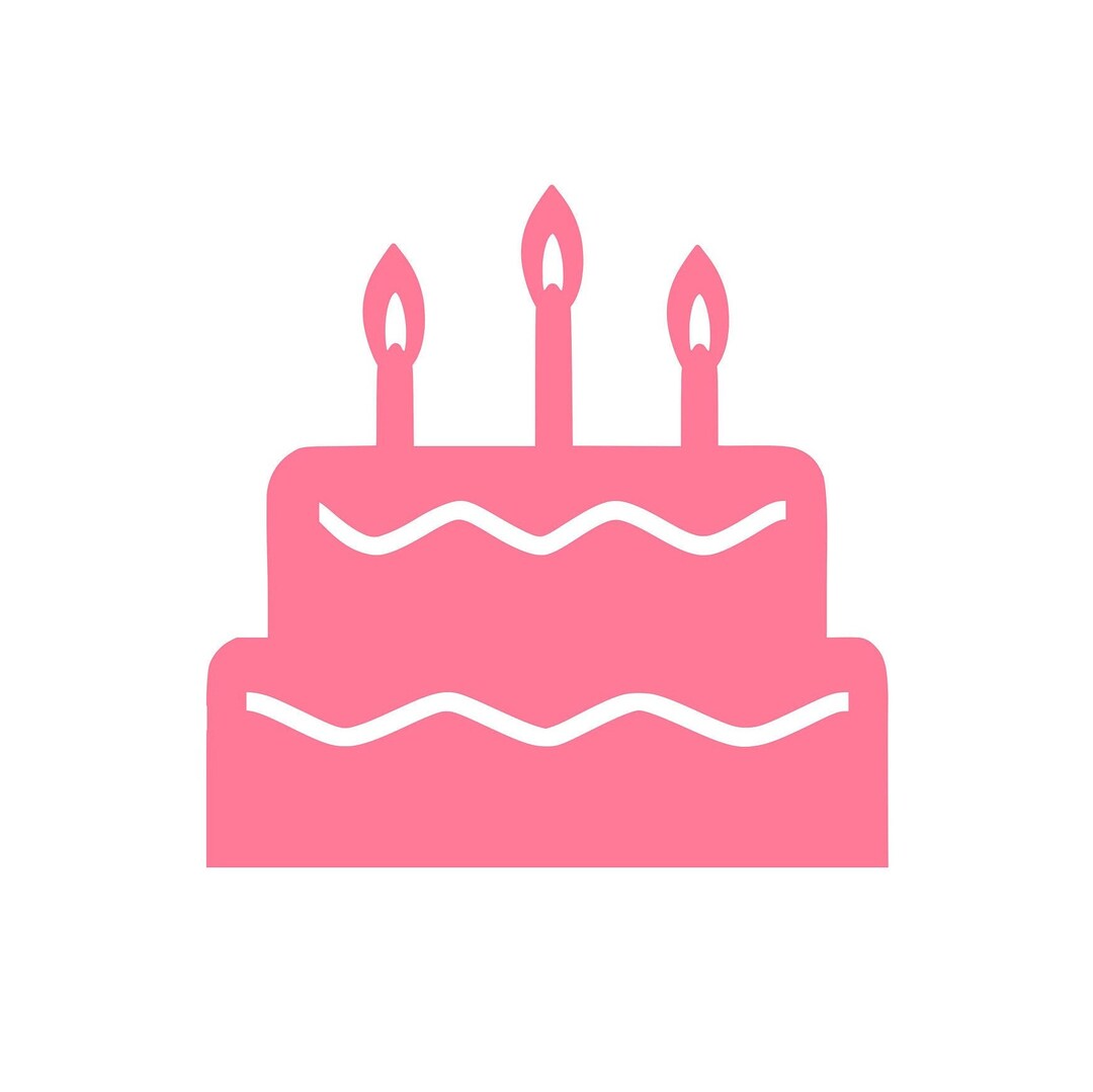 20 Pack Paper Birthday Cake Shapes Layer Cake Die Cuts Birthday Party ...