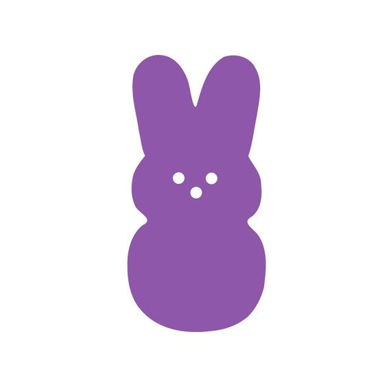 Plantilla De Conejito Peeps Peep Piñata Craft Ideas For Easter