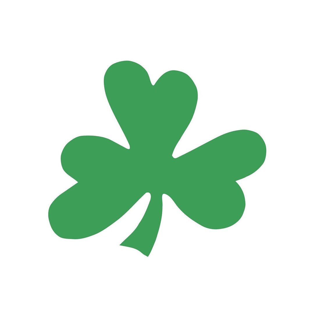 20 Pack - Paper Shamrock Shapes Shamrock Cutouts Die Cut Shamrock St ...