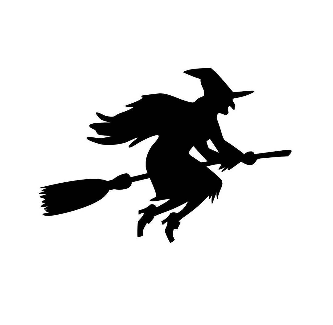 20 Paper Witch Cutouts: Halloween Scrapbooking & DIY Crafts - Etsy