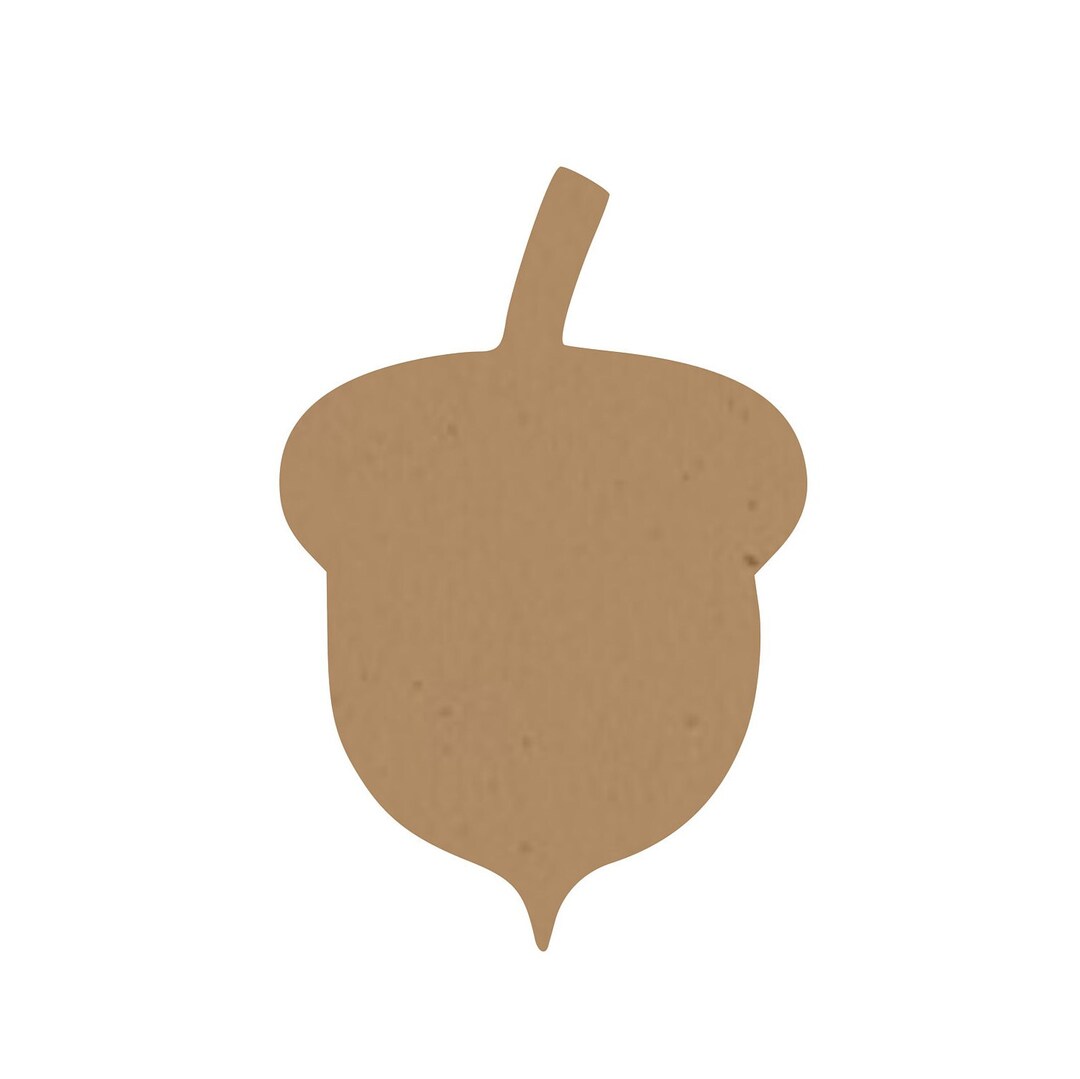 Acorn Paper Cutouts-cardstock Nature Decorations for Classroom Bulletin ...