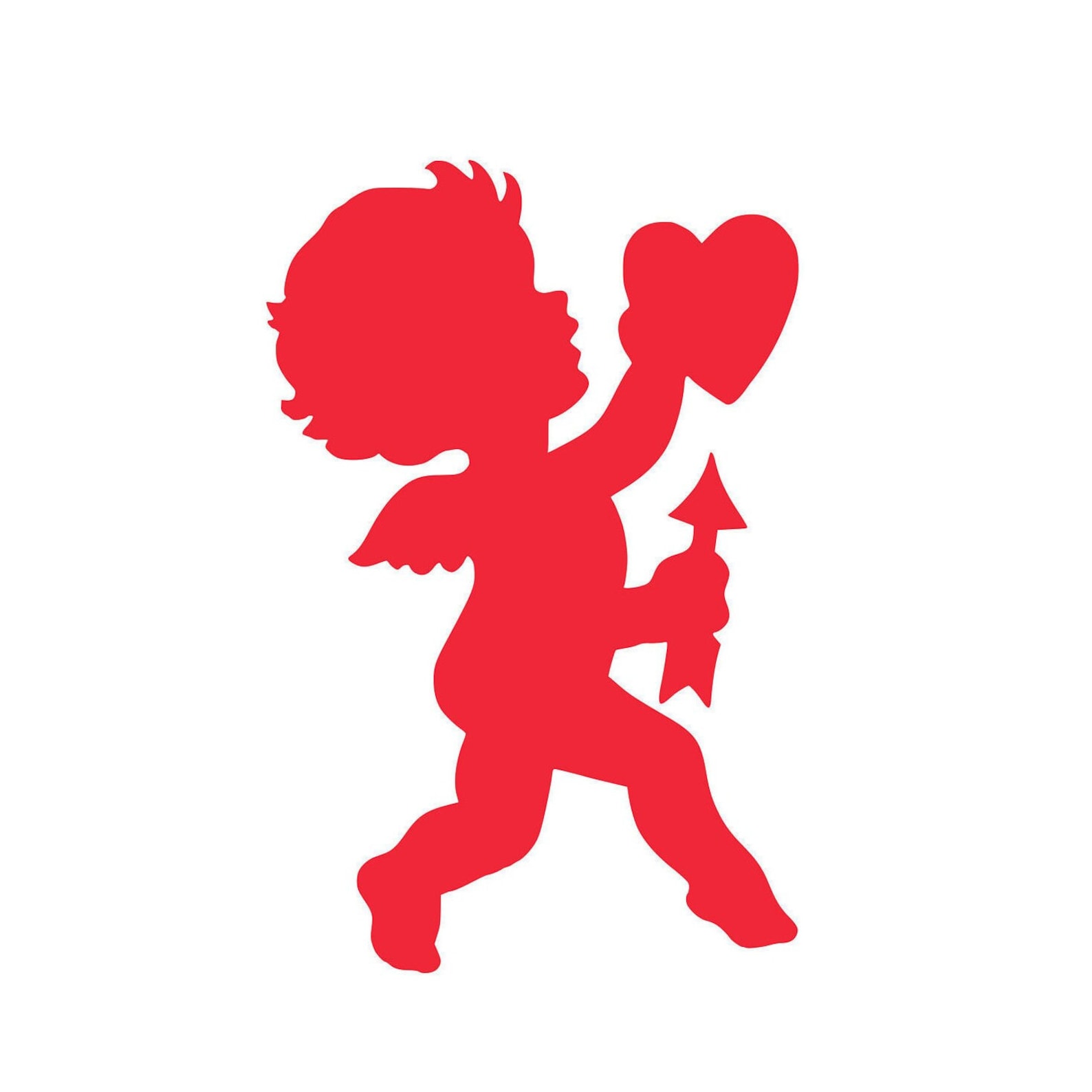 20 Pack Paper Cupid Shapes Cupid Cutouts Cupid Die Cuts - Etsy