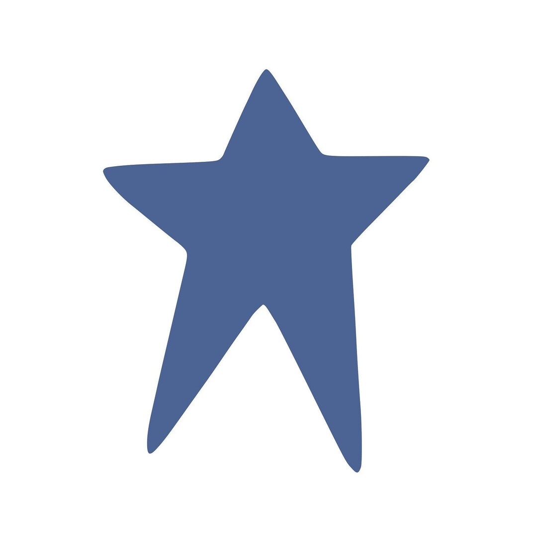 Paper Star Die Cuts: Primitive Craft Shapes, DIY Scrapbooking (20) Pack ...