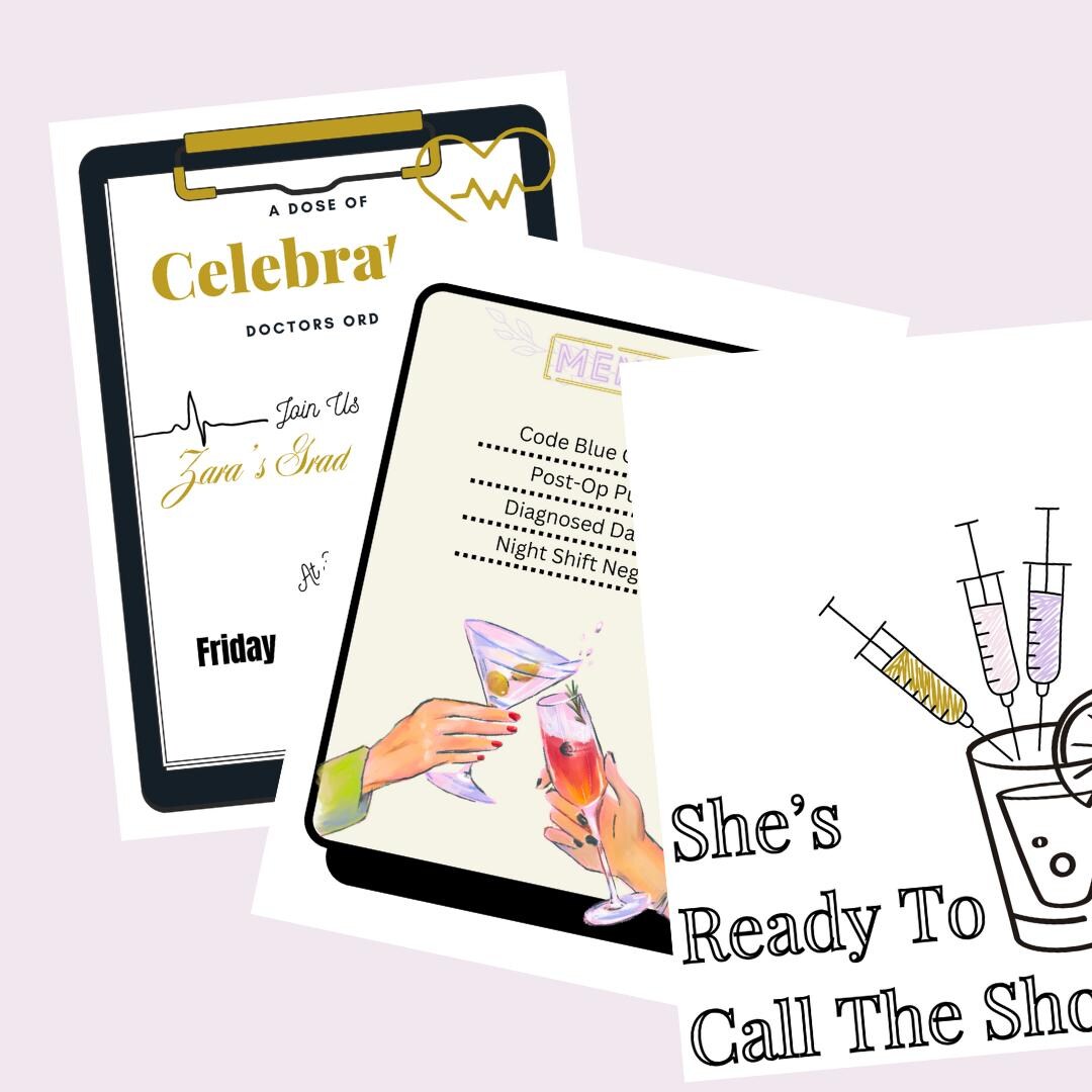 Medical School Graduate, Nurse Graduation Party, Med Grad, Doctor and ...