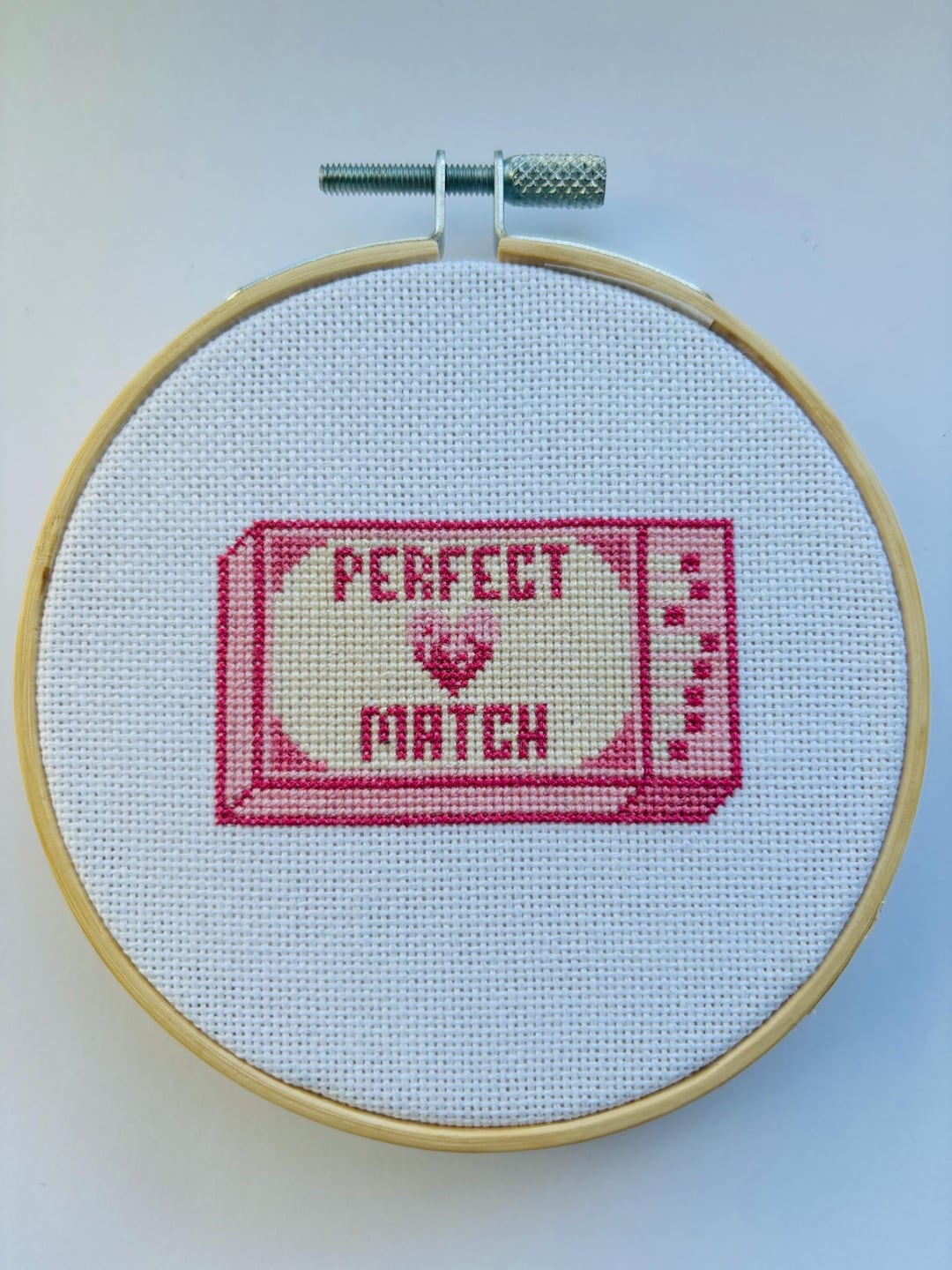 Perfect Match Cross Stitch Pattern, Beginner DIY (PDF Pattern) - Etsy
