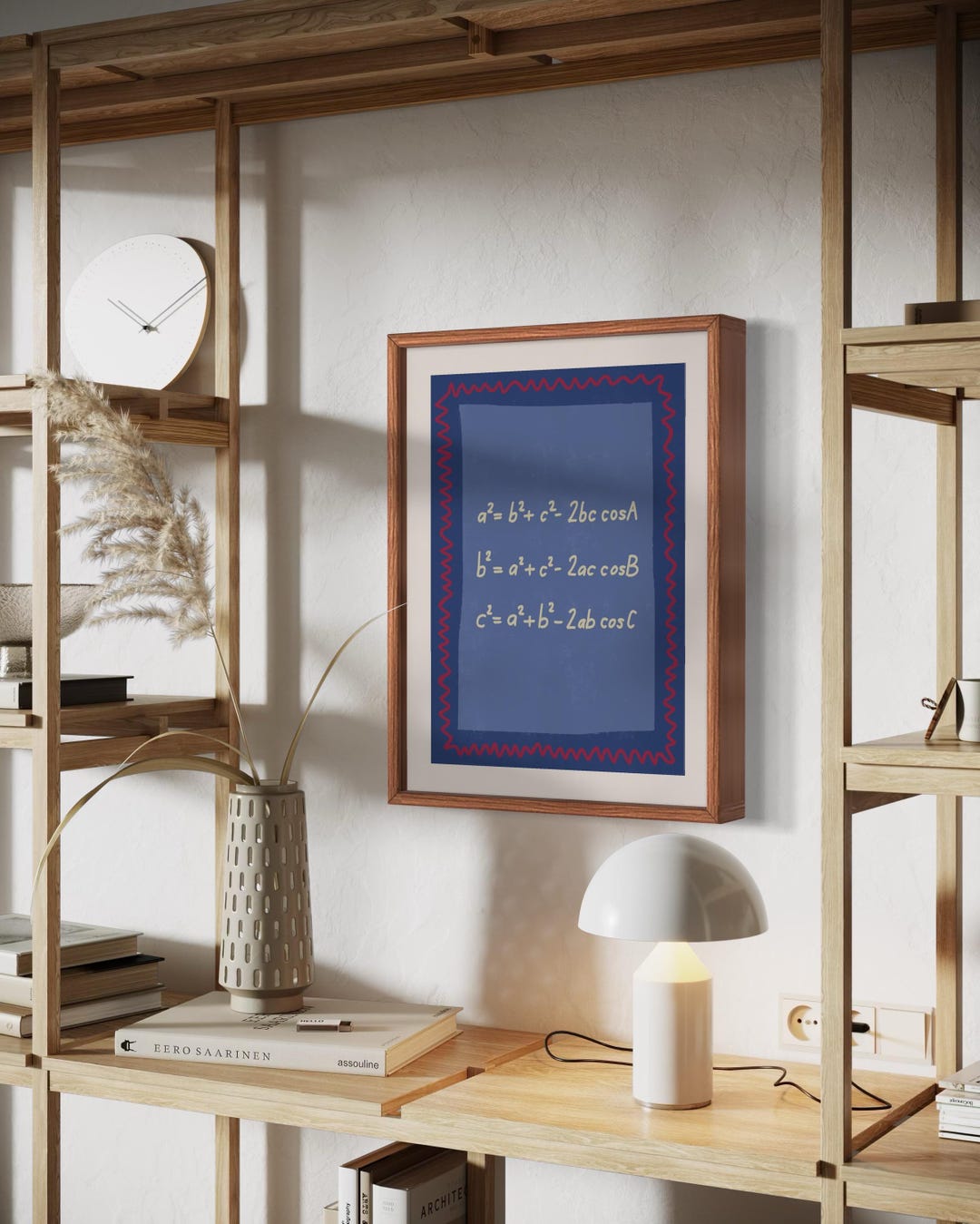 Cosine Rule Trigonometry Digital Print Artwork Poster for Maths Lover ...