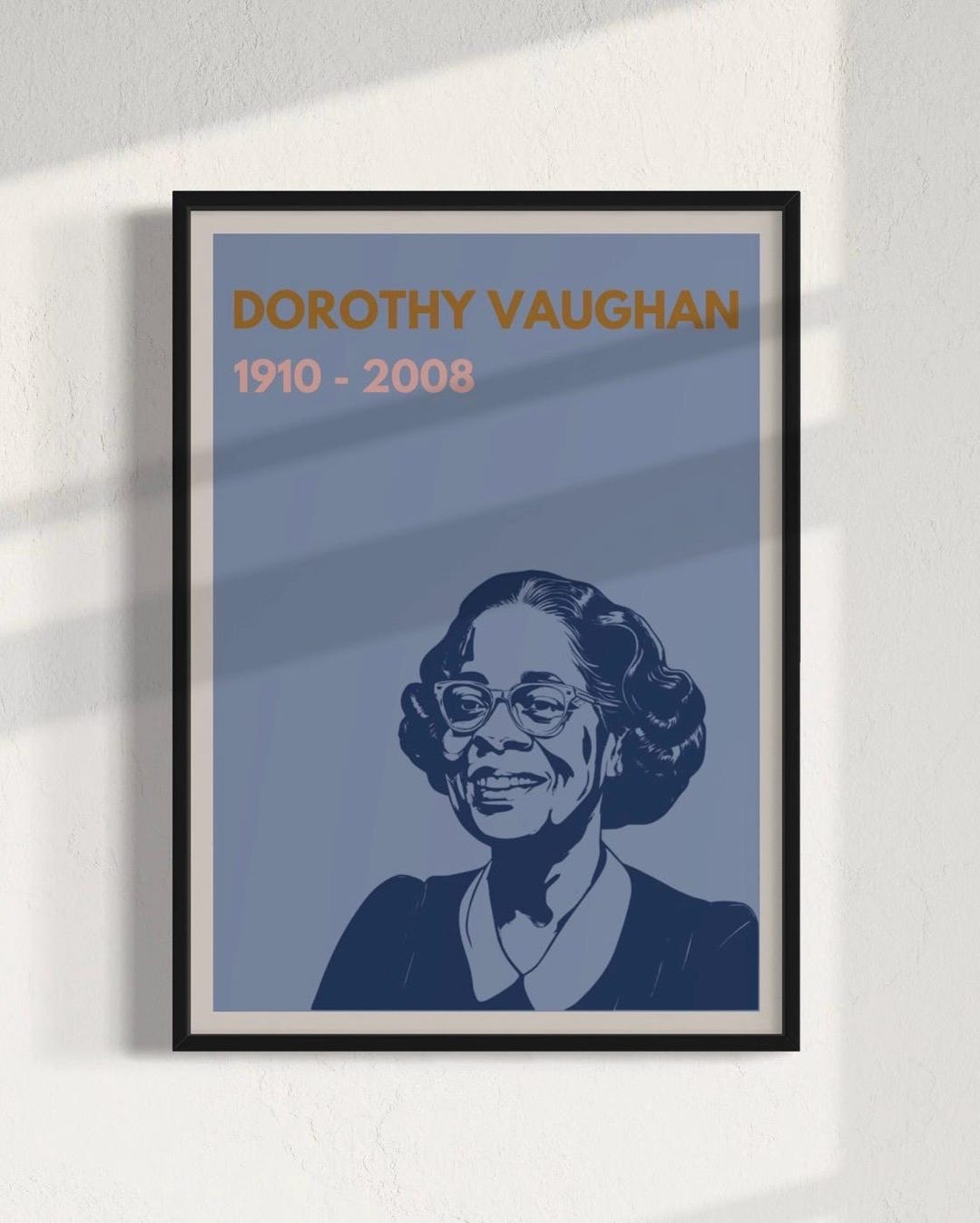Dorothy Vaughan Poster | Women in STEM Wall Art | NASA Mathematician ...